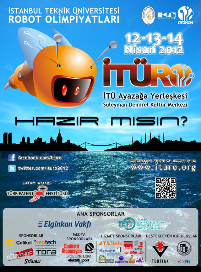 İTÜ Robot Olimpiyatları (İTÜRO), 12 - 13 - 14 Nisan'da - Haberler ...