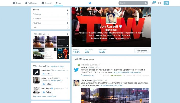 Twitter'ın yeni tasarımı tüm kullanıcılara açıldı - Haberler - Teknokulis